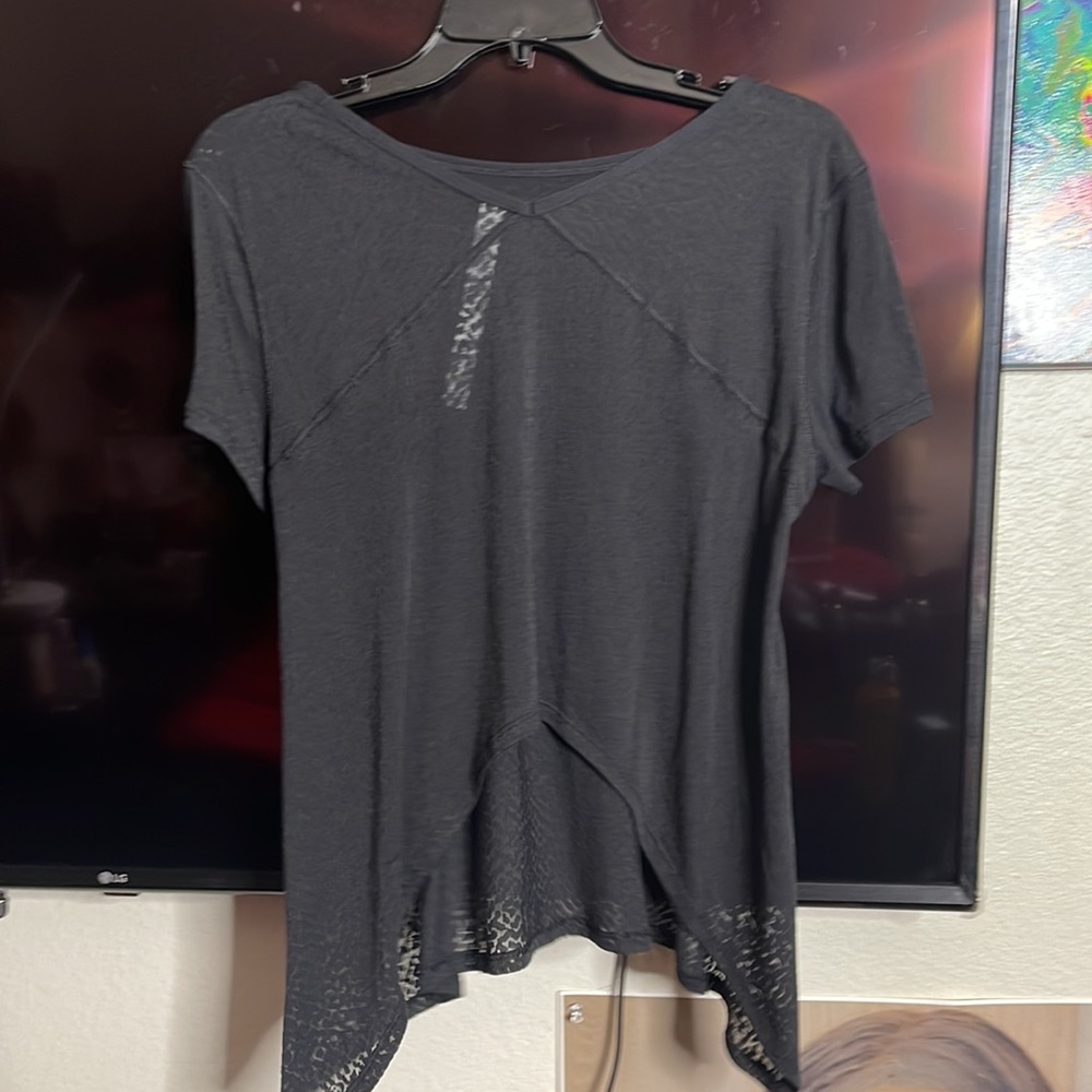 Lululemon See-Through Mesh High Rise In The Back Real… - Gem